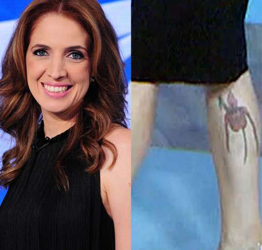 Poliana Abritta Explica Tattoo Que Chamou Atenção No Fantástico