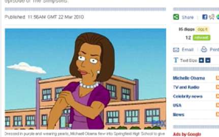 Simpsons: Michelle Obama participa do episódio - Estrelando