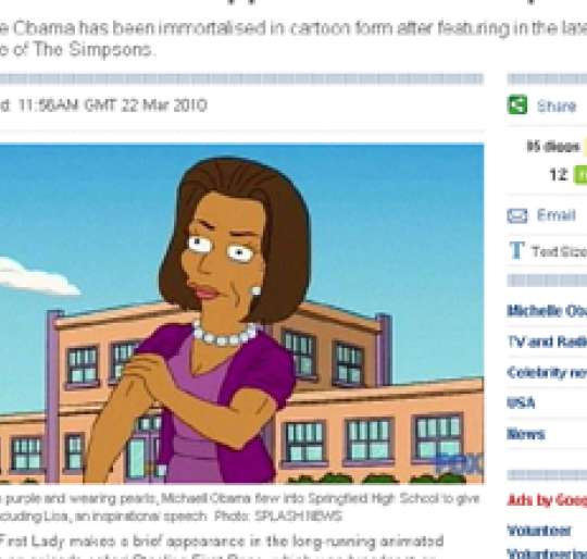 Simpsons: Michelle Obama participa do episódio - Estrelando