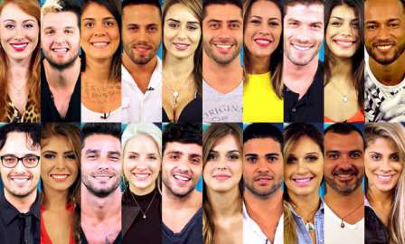 BBB 14 estreia e Amanda é a primeira líder - Estrelando