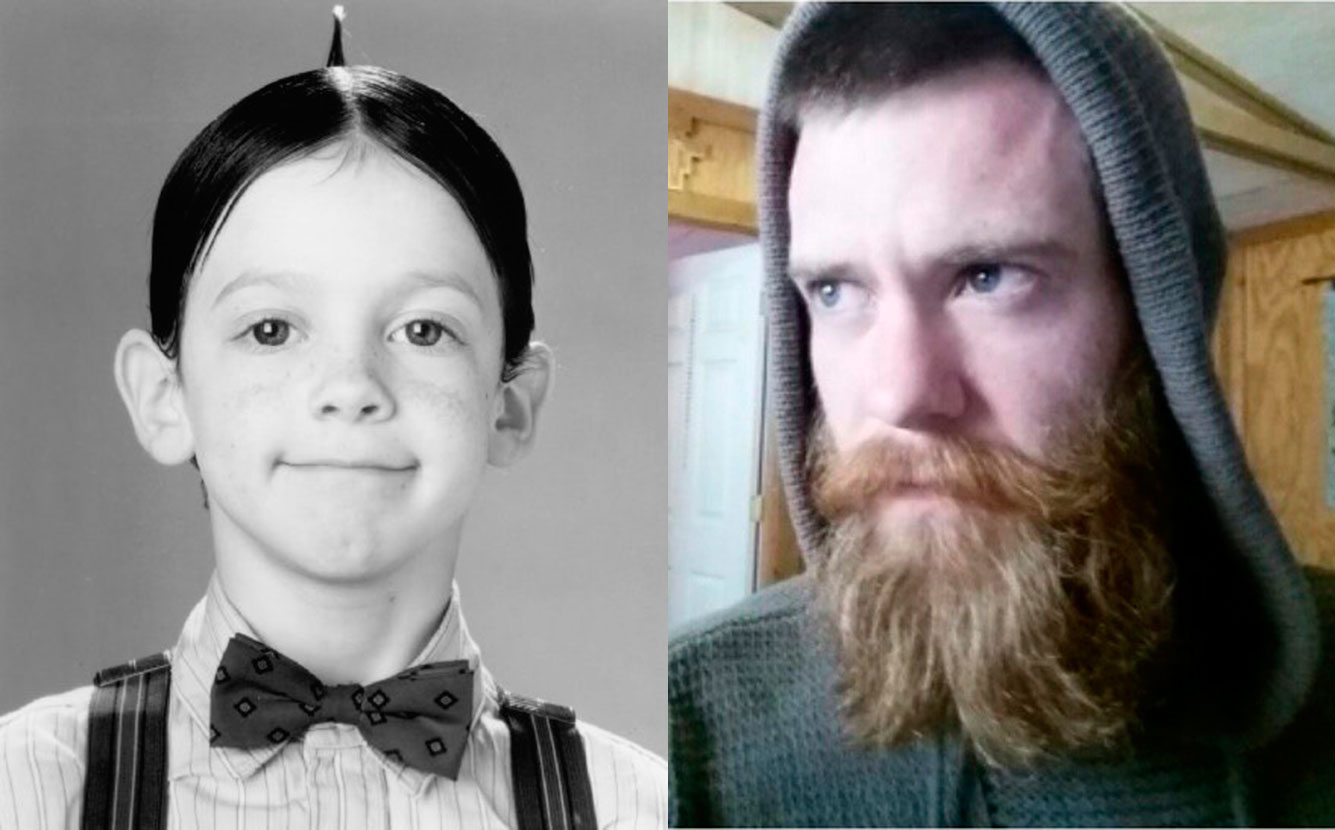 Alfafa cresceu e tem uma barba de respeito! Veja o antes e o depois de ...