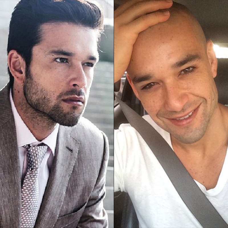 Você rasparia os cabelos para uma novela? 11 estrelas de Os Dez ...