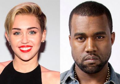 Kanye West faz parceria com Miley Cyrus depois da polêmica do VMA ...