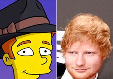 Ed Sheeran viverá um affair com Lisa em Simpsons, entenda essa história ...