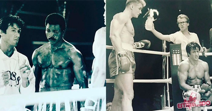 Sylvester Stallone divulga fotos exclusivas da franquia Rocky, veja ...