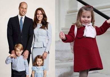 Rainha Elizabeth II revela que a caçula Princesa Charlotte é quem manda ...