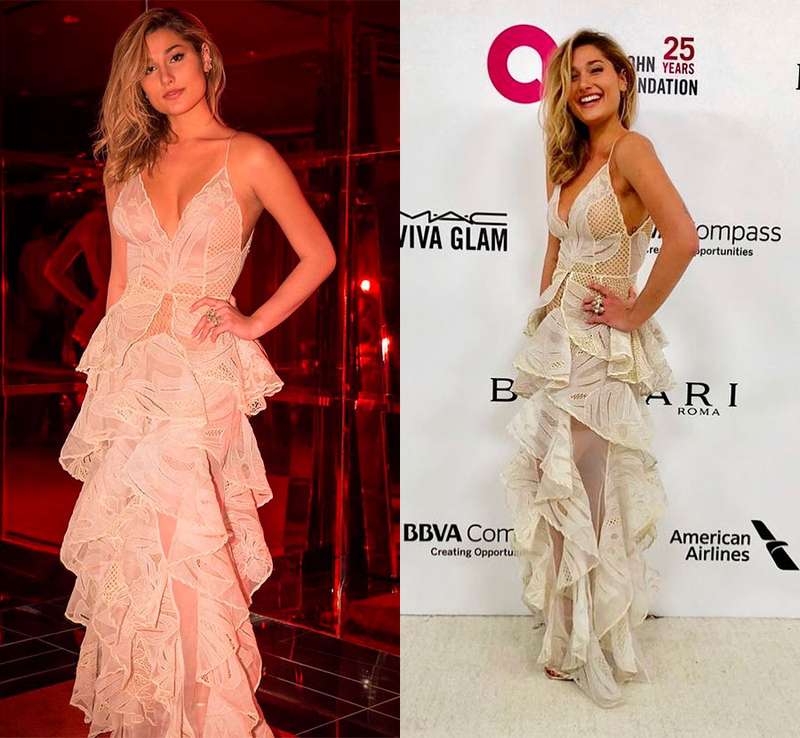 Sasha Meneghel rouba a cena em evento de Elton John na noite do Oscar ...
