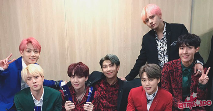 Grupo BTS leva prêmio mais importante em premiação e agradece aos fãs ...