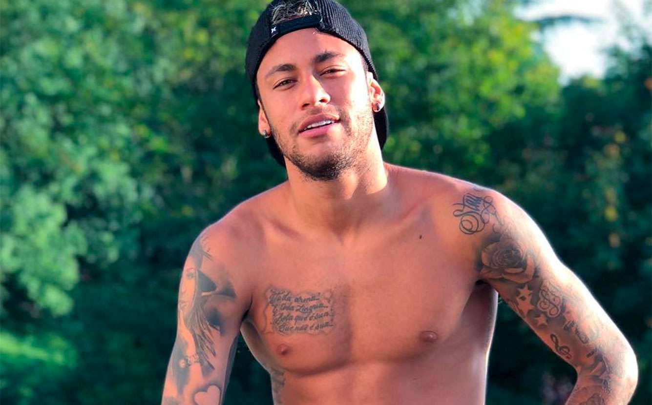 Neymar Jr Posa De Cueca E Web Vai à Loucura Veja Estrelando