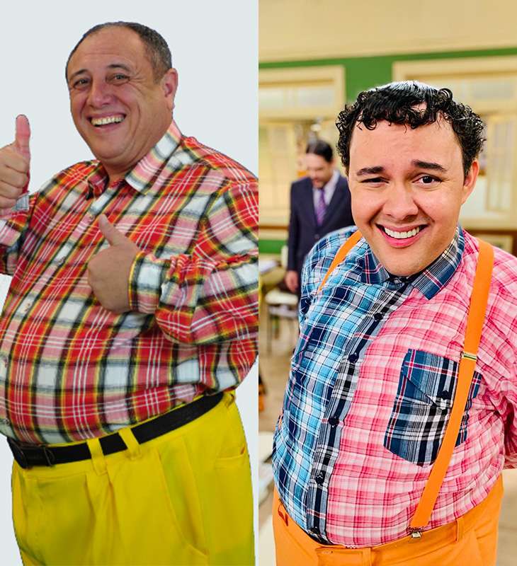 Eles arrasaram! Compare os atores clássicos de Escolinha do Professor ...