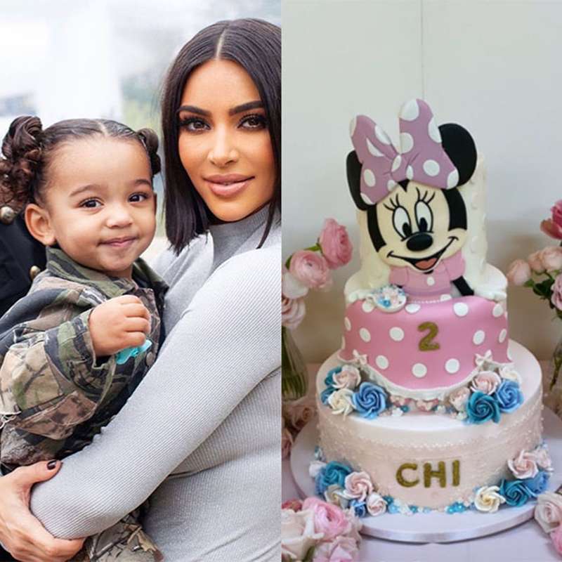 Kim Kardashian comemora aniversário de dois anos de idade de Chicago ...