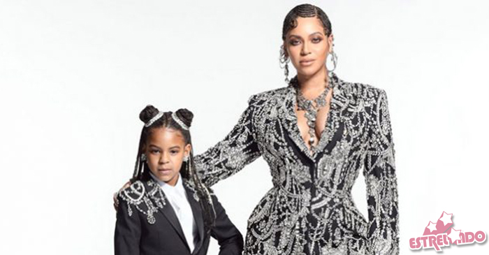 Aos oito anos de idade, Blue Ivy Carter é indicada ao Grammy e se torna ...