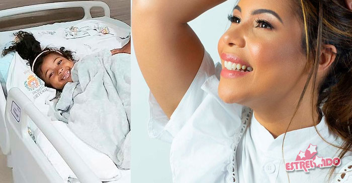 Após acidente, filha da cantora gospel Amanda Wanessa recebe alta do hospital - Estrelando