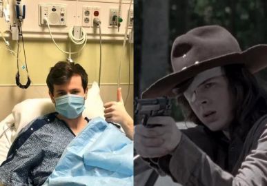 Ator de The Walking Dead preocupa fãs ao aparecer em cama de hospital ...
