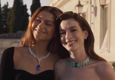 Anne Hathaway e Zendaya estrelam nova campanha da Bulgari e web vai à ...