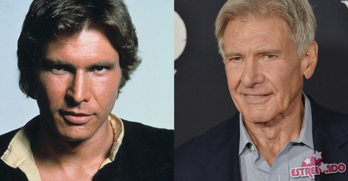 Harrison Ford, Mark Hamill, Carrie Fisher... Veja o antes e o depois do ...