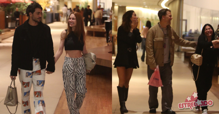 Saulo Poncio, Gabi Brandt, Sarah Poncio e namorado curtem passeio em ...