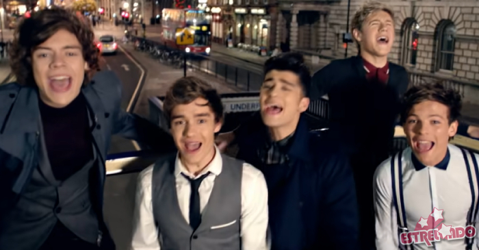 Compare os membros da One Direction no primeiro dia de X Factor e ...