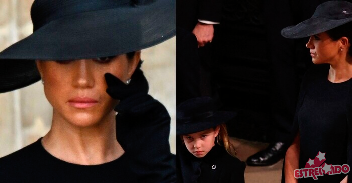 No funeral da Rainha Elizabeth II, Meghan Markle compartilha momento doce com Princesa Charlotte ...