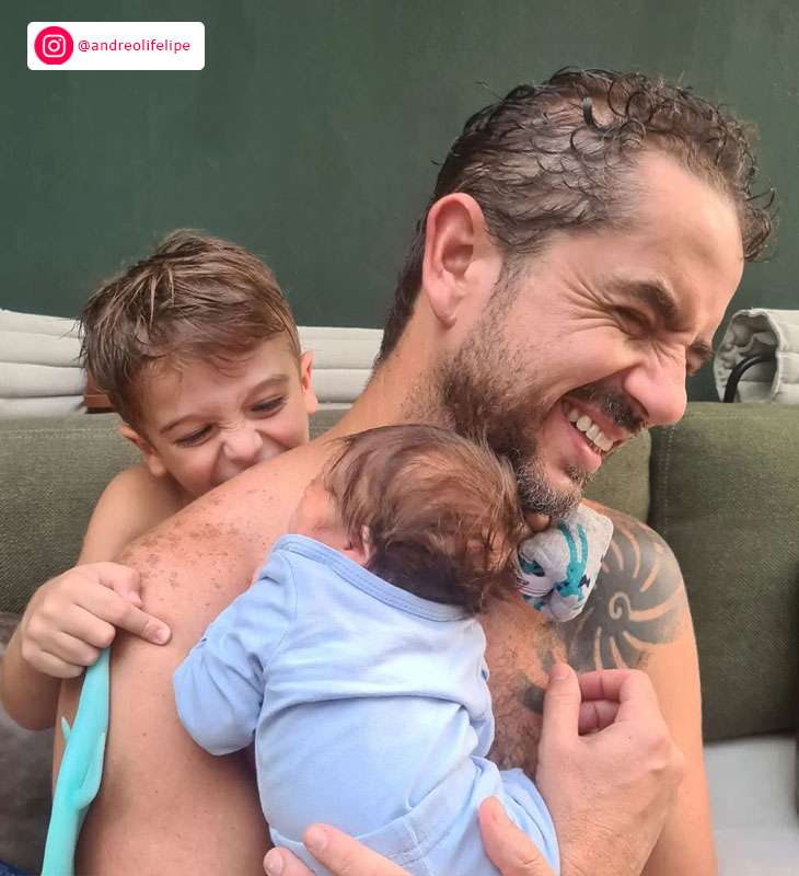 Rodrigo Faro, Marcos Mion e outros famosos brasileiros que são papais ...