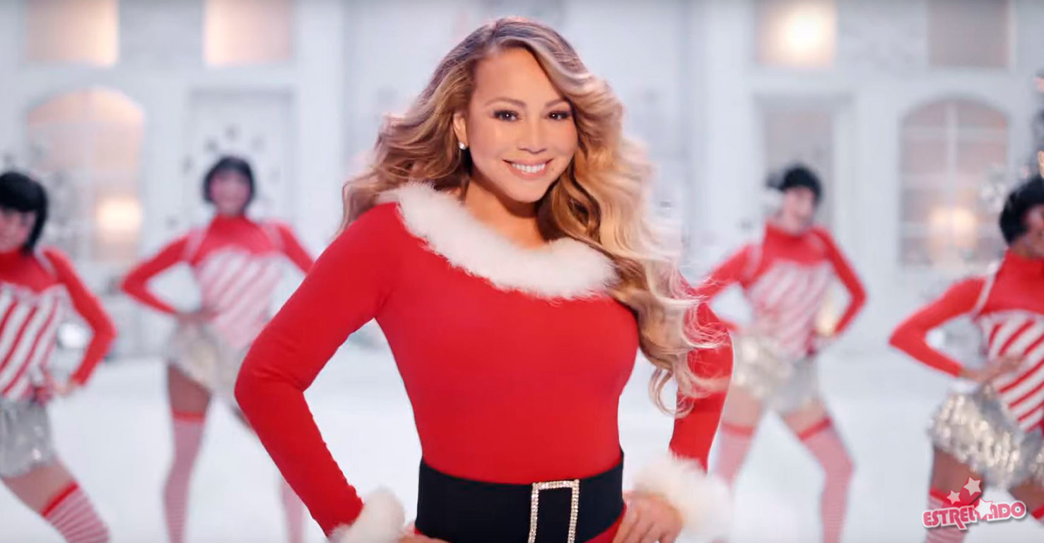 Saiu da toca! Mariah Carey abre as festividades de Natal com vídeo inédito - Estrelando