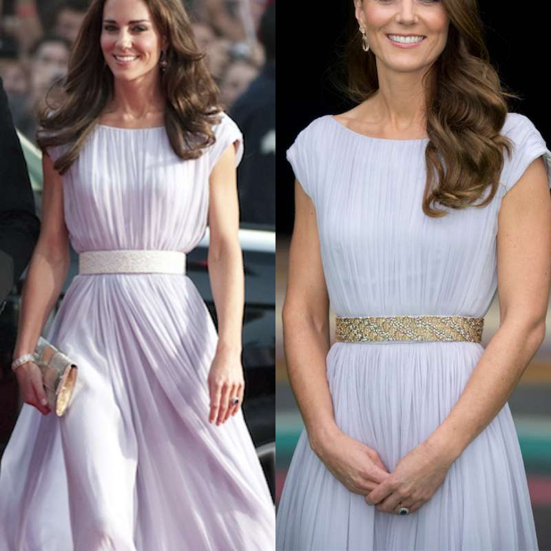 Kate Middleton é vista novamente usando a mesma calça jeans. Confira ...