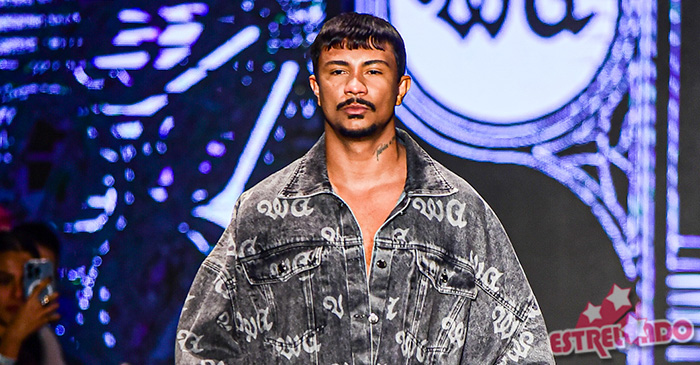 Na SPFW, Xamã desfila pela segunda vez com roupas assinadas por Walério ...