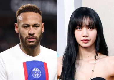 Neymar Jr. surpreende ao posar para clique ao lado de Lisa, do grupo de ...