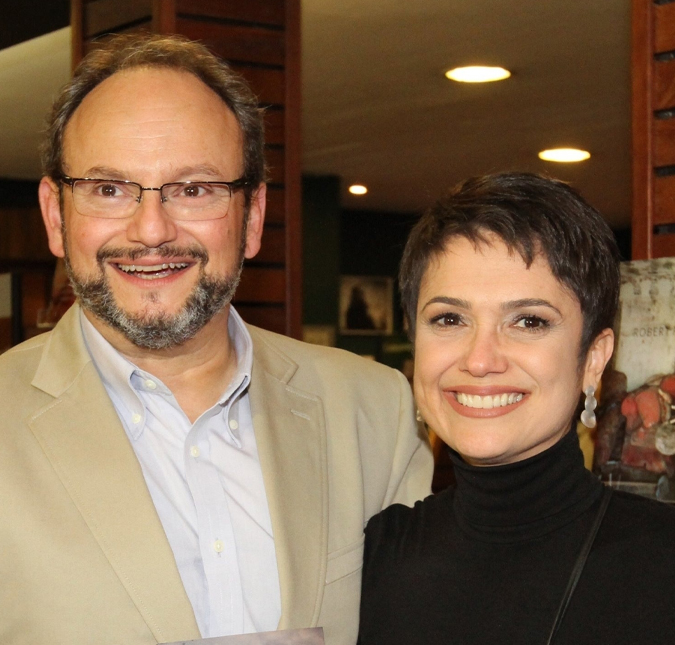 Sandra Annenberg curte Carnaval na Sapucaí ao lado do marido: Fui ...