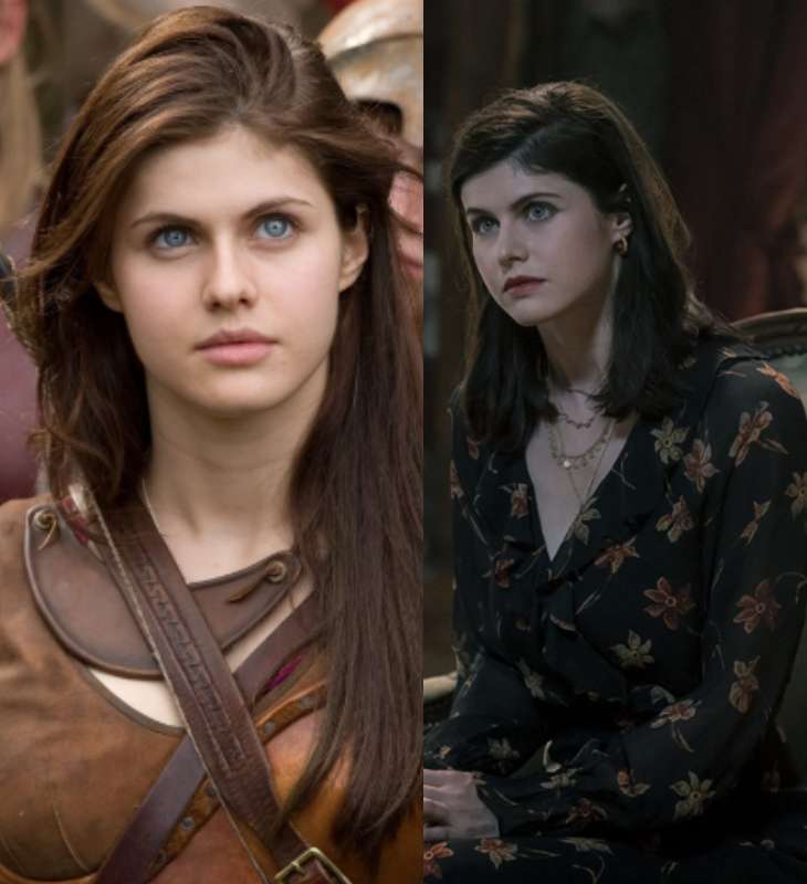Alexandra Daddario Logan Lerman Uma Thurman Veja O Antes E Depois