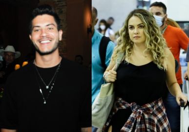 Ex-namorados, Arthur Aguiar e Lua Blanco se encontram e levam fãs à loucura - Estrelando