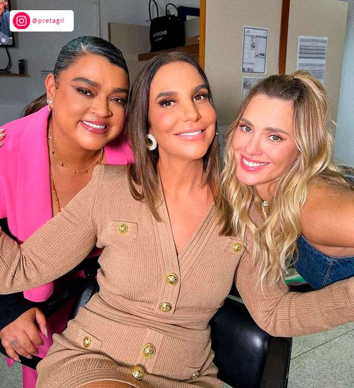 Carolina Dieckmann vibra muito com apresentação de Preta Gil no Criança ...