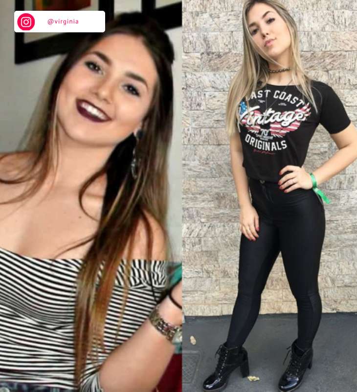 Peças curtas, jeans, neon... Veja a evolução no estilo de Virginia ...