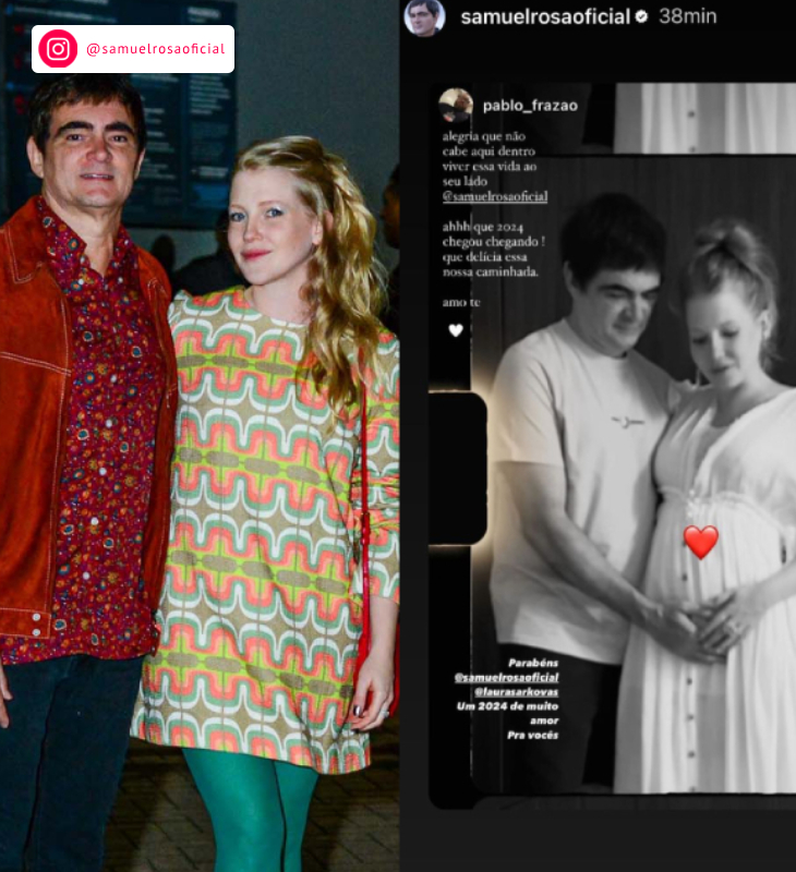 Samuel Rosa e esposa estão esperando o terceiro filho. Saiba quem são ...