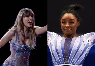 Taylor Swift reage a perfomance de Simone Biles com sua música ...